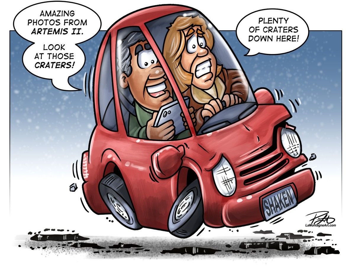 Satire and smiles: Editorial cartoons from the past week (April 13 ...