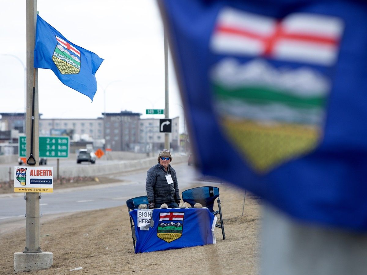Graphic of the week: Albertans' points of view on separatism | Calgary ...