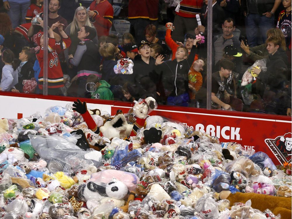 Calgary Hitmen Teddy Bear Toss game benefits 60 local agencies ...