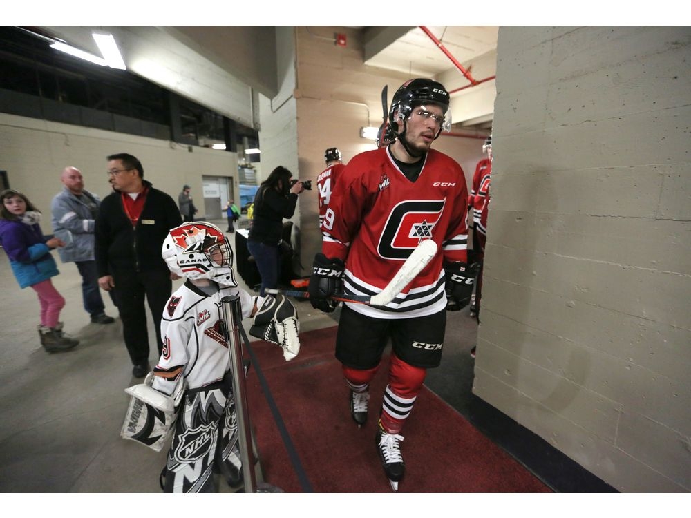 Calgary Hitmen lose first game of Corral Series to pursuing Wheaties | Calgary Sun