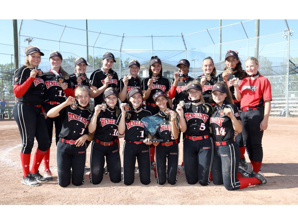 B.C.'s White Rock Renegades rock in winning U16 fast pitch crown ...