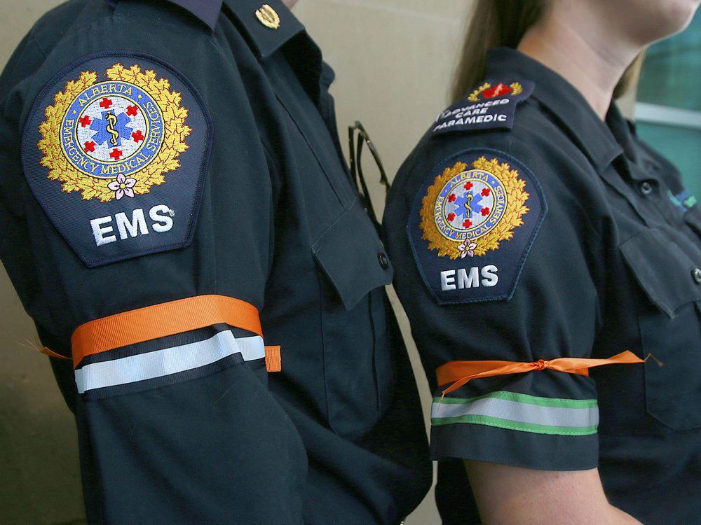 Paramedics rally behind injured colleague, call for better protections ...