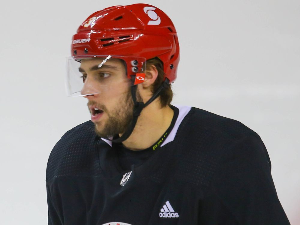 Flames rookie Connor Mackey aims to follow father into NHL spotlight ...