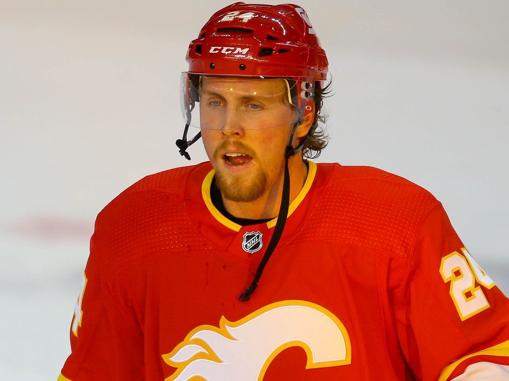 Hard-hitting tryout Brett Ritchie makes case for contract with Flames ...
