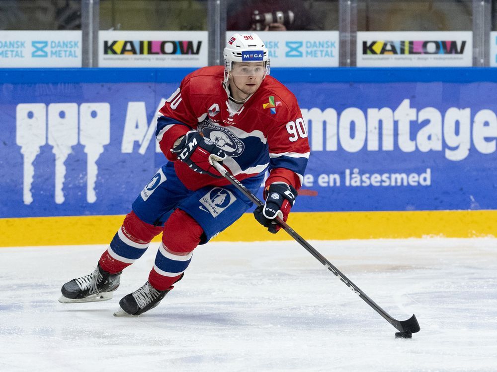 Calgary Flames prospect Emilio Pettersen proud to represent Norway ...