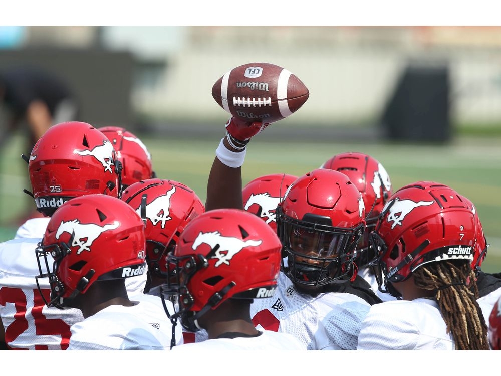 Calgary Stampeders team set, looking forward to finally playing CFL ...