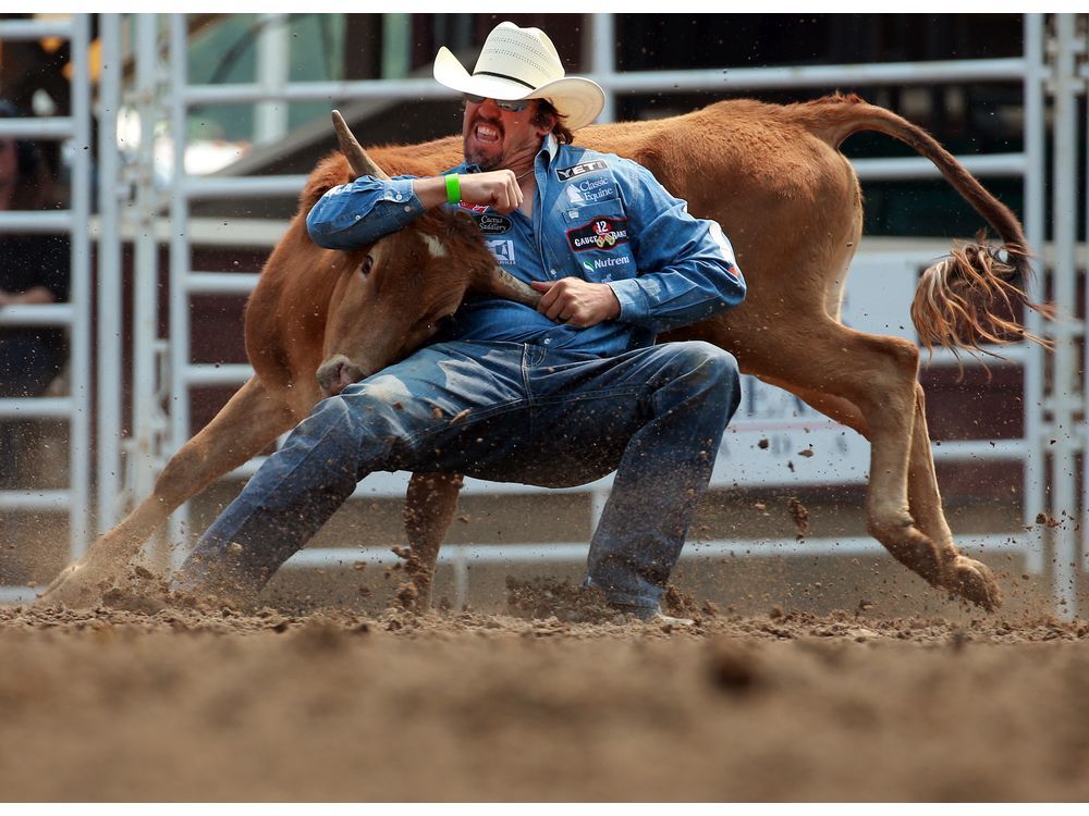 Lordy, Lordy ... North Dakota bulldogger praises Stampede chance ...