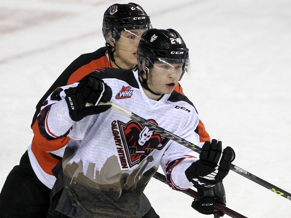 Zac Funk fitting in, 'on a tear' to help Calgary Hitmen find .500 ...