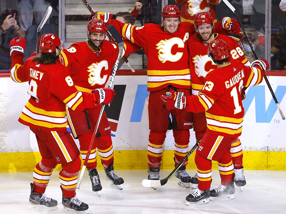 Flames to play seven straight at home during former Olympic break ...