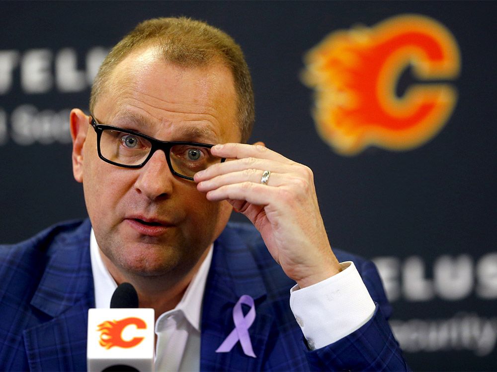 Quarter-pole Q&A with Flames GM Brad Treliving | Calgary Sun