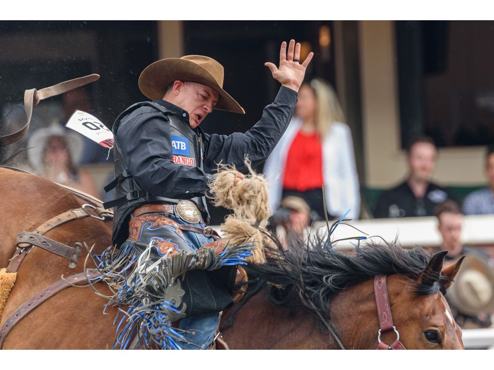 Canadians slowed down on Night 4 of National Finals Rodeo | Calgary Sun