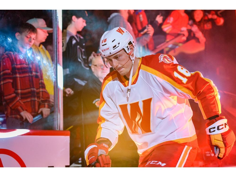 Calgary Wranglers celebrate first victory on Saddledome ice | Calgary Sun