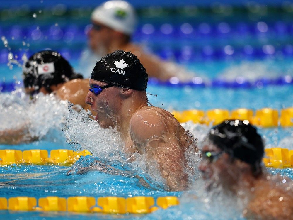 Okotoks swimmer Finlay Knox wins in Knoxville at Pro Series event ...