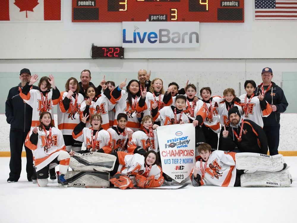 Esso Minor Hockey Week U13 champions | Calgary Sun