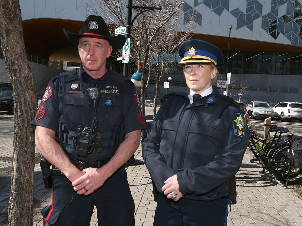 Bell: Premier Smith, show us the money for more Calgary cops downtown ...