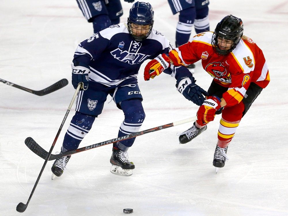 Mount Royal Cougars cinderella way into women's national hockey final ...
