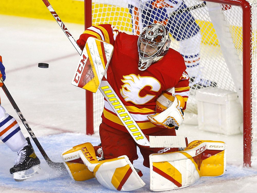 Calgary Flames goalie prospect Dustin Wolf recalled for NHL debut ...