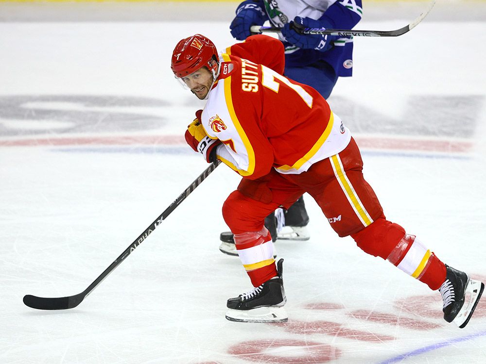 Brett Sutter’s speech provided playoff pump-up for Calgary Wranglers ...