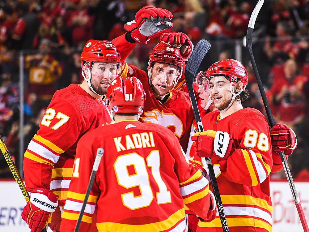 Flames find resilience in third period — and new hope for season ...