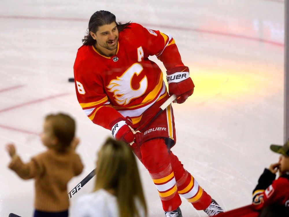 Flames’ Chris Tanev returns to lineup, excited to help in playoff push ...