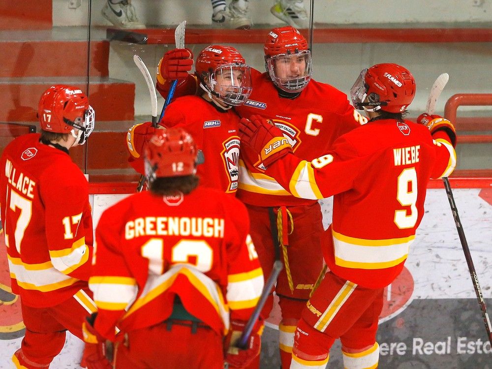 Calgary NW Flames all fired up for under-18 AAA hockey nationals ...