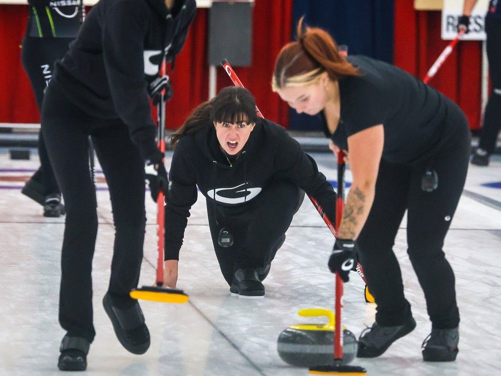 Calgary's Kaitlyn Bowman rink building at Autumn Gold Curling Classic ...