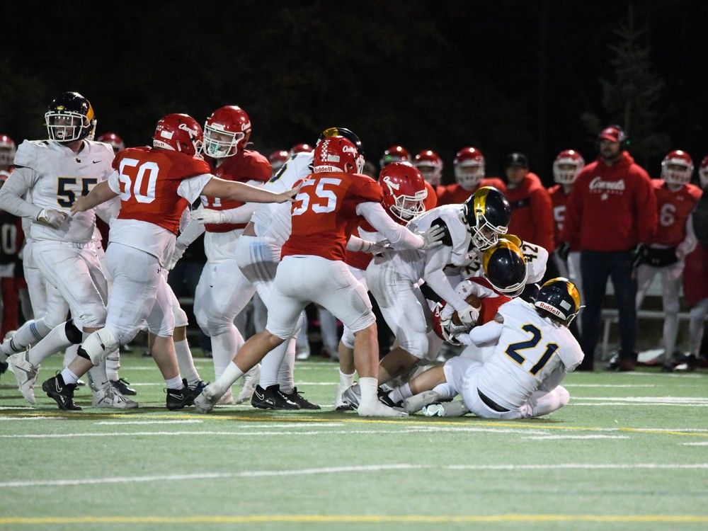 Ernest Manning Griffins win 2023 Alberta high-school football crown ...