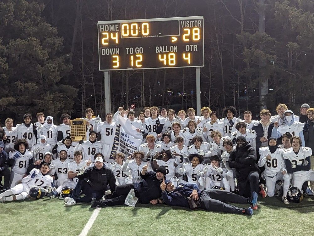 Ernest Manning Griffins win 2023 Alberta high-school football crown ...