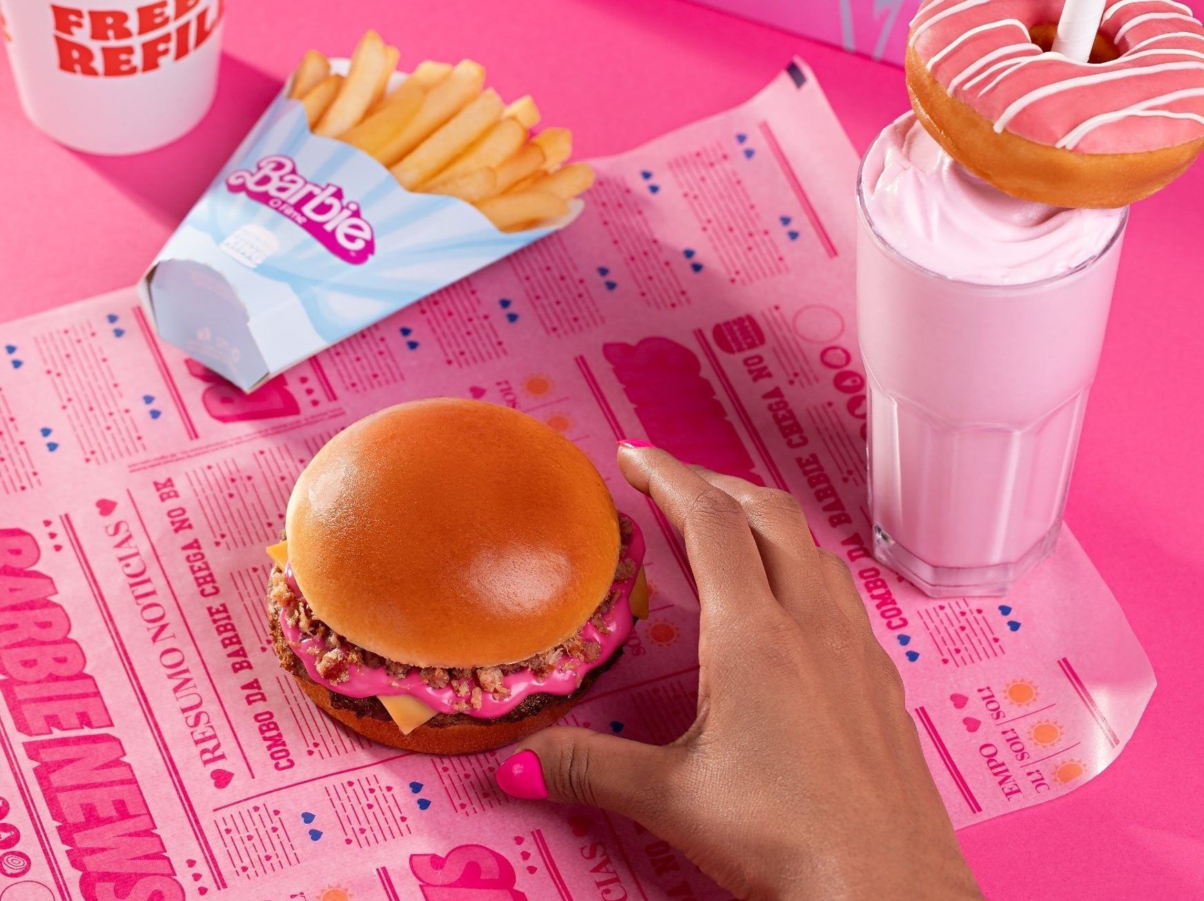ODDS AND ENDS: Pink Barbie burgers and other offbeat offerings ...