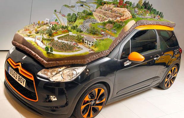 The Weekly Detour: Car dioramas and Mercedes mega-trucks | Driving