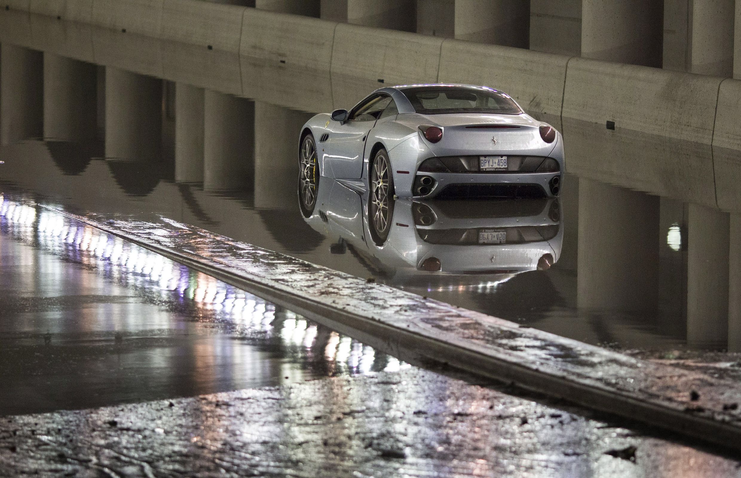 Owner of flooded Ferrari gets 'very generous' deal | Driving