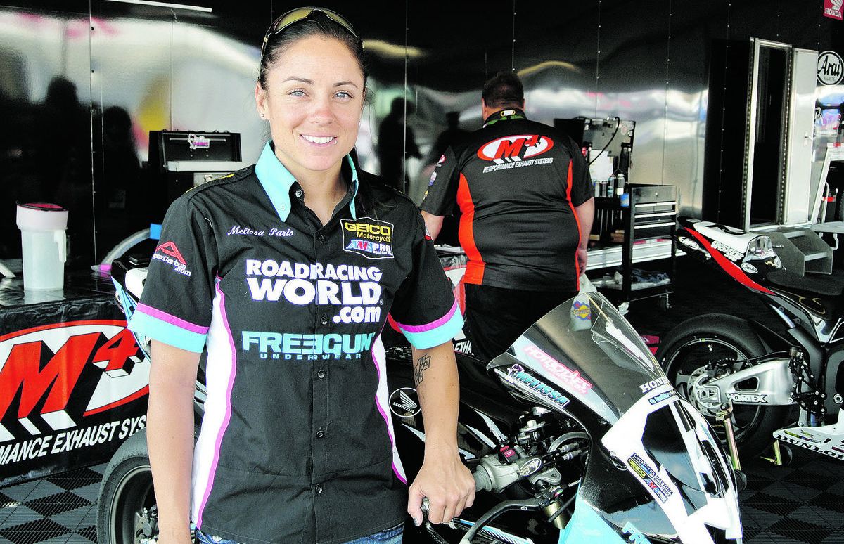 Melissa Paris: Racing a dream for motorcyclist | Driving