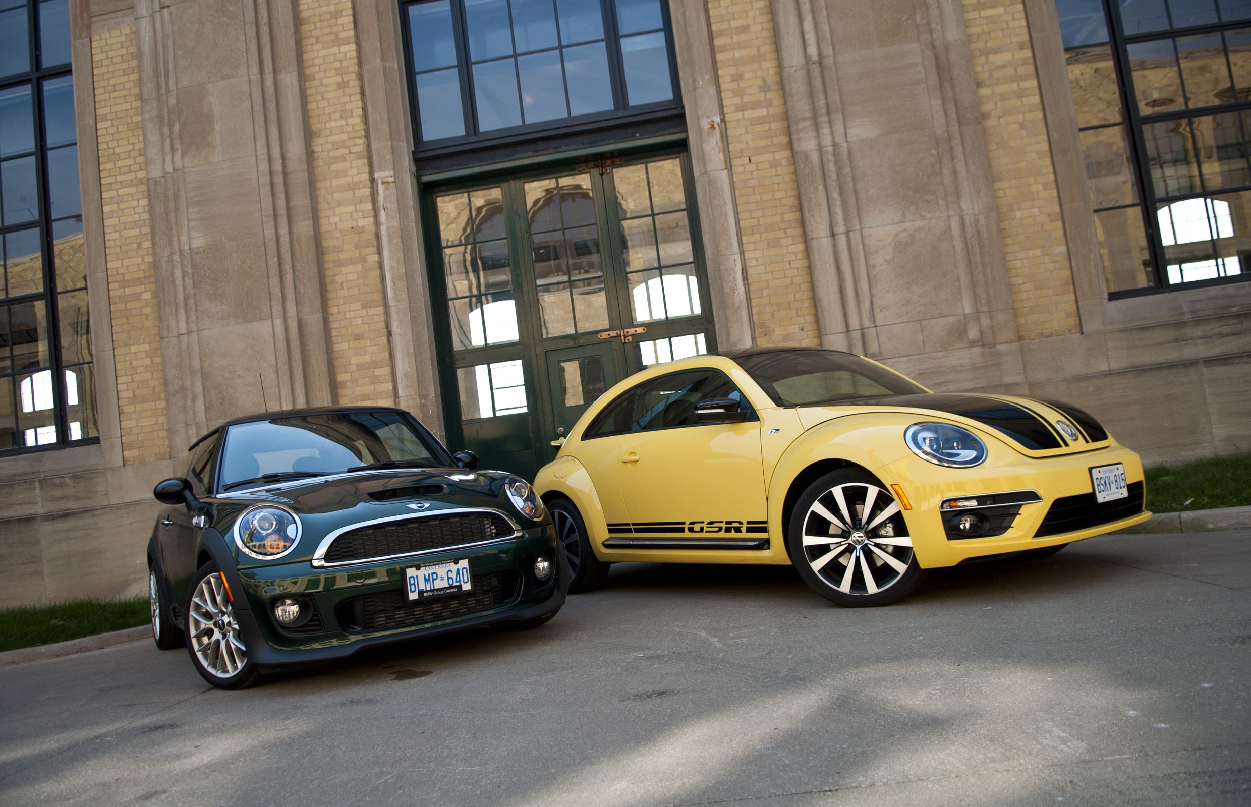 Two Takes: 2013 Mini Cooper S vs. Volkswagen Beetle GSR | Driving