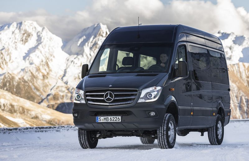 Mercedes-Benz Sprinter could see all-wheel-drive for 2015 | Driving