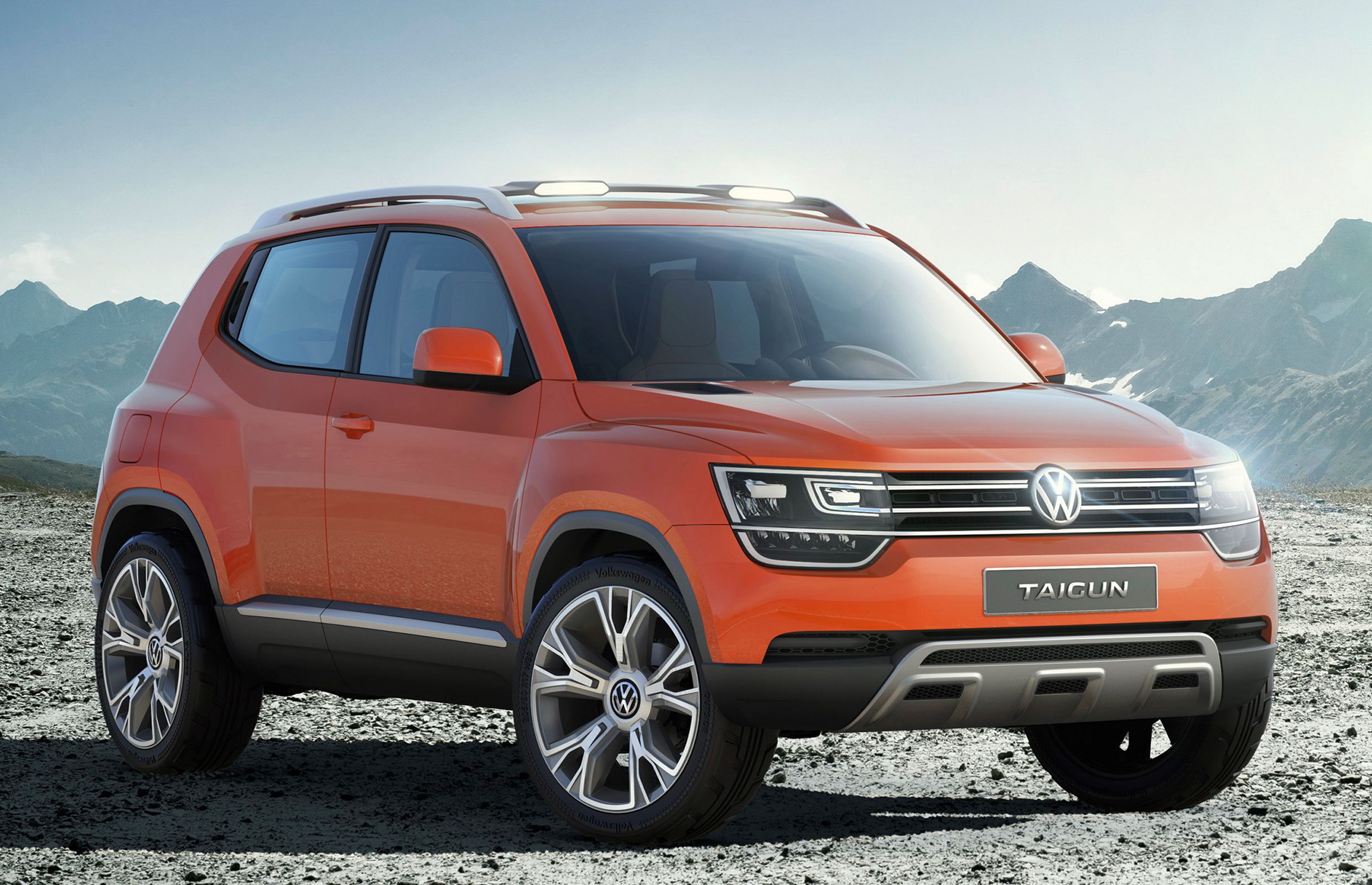Freshened Volkswagen Taigun Concept revealed at Auto Expo in India ...