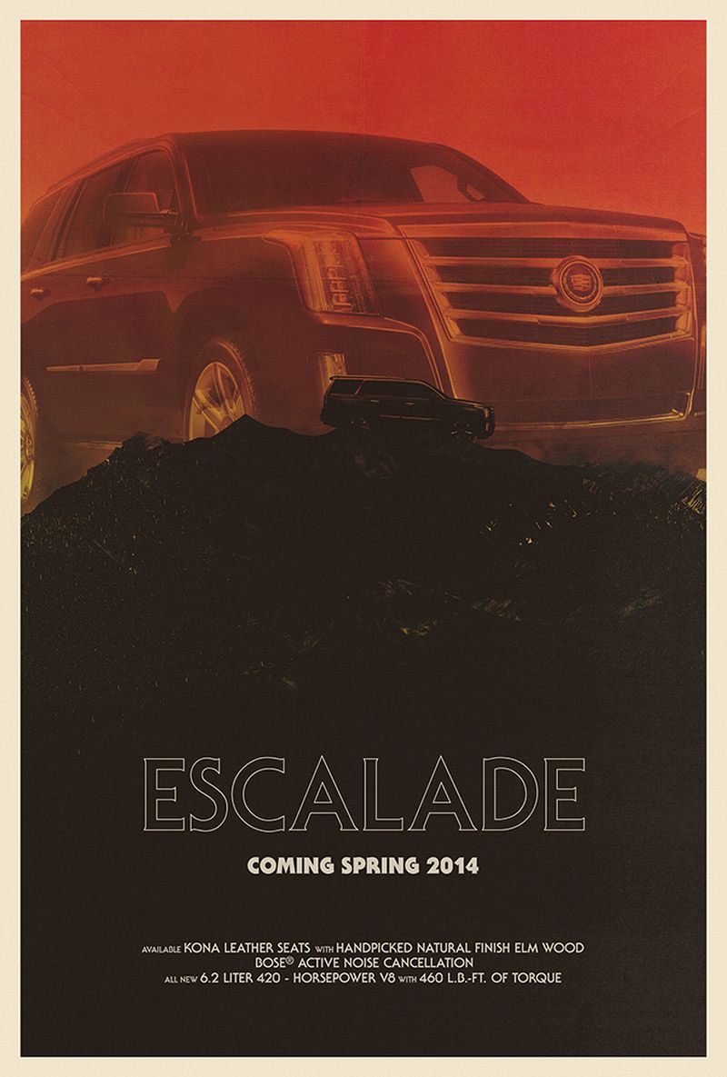 Check out these cool Cadillac ads inspired by vintage movie posters ...