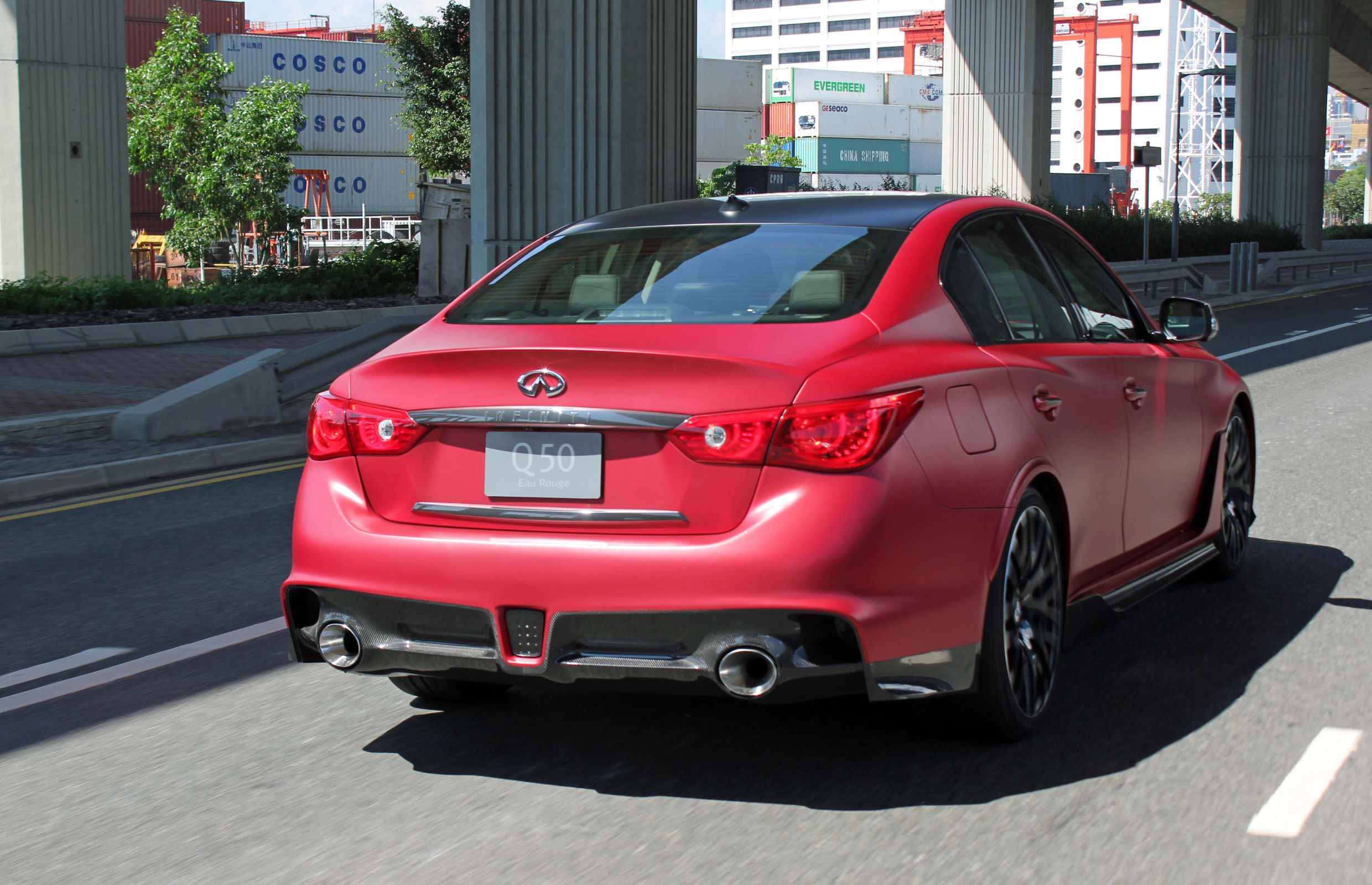 Intense Q50 Eau Rouge shows Infiniti's wild side | Driving