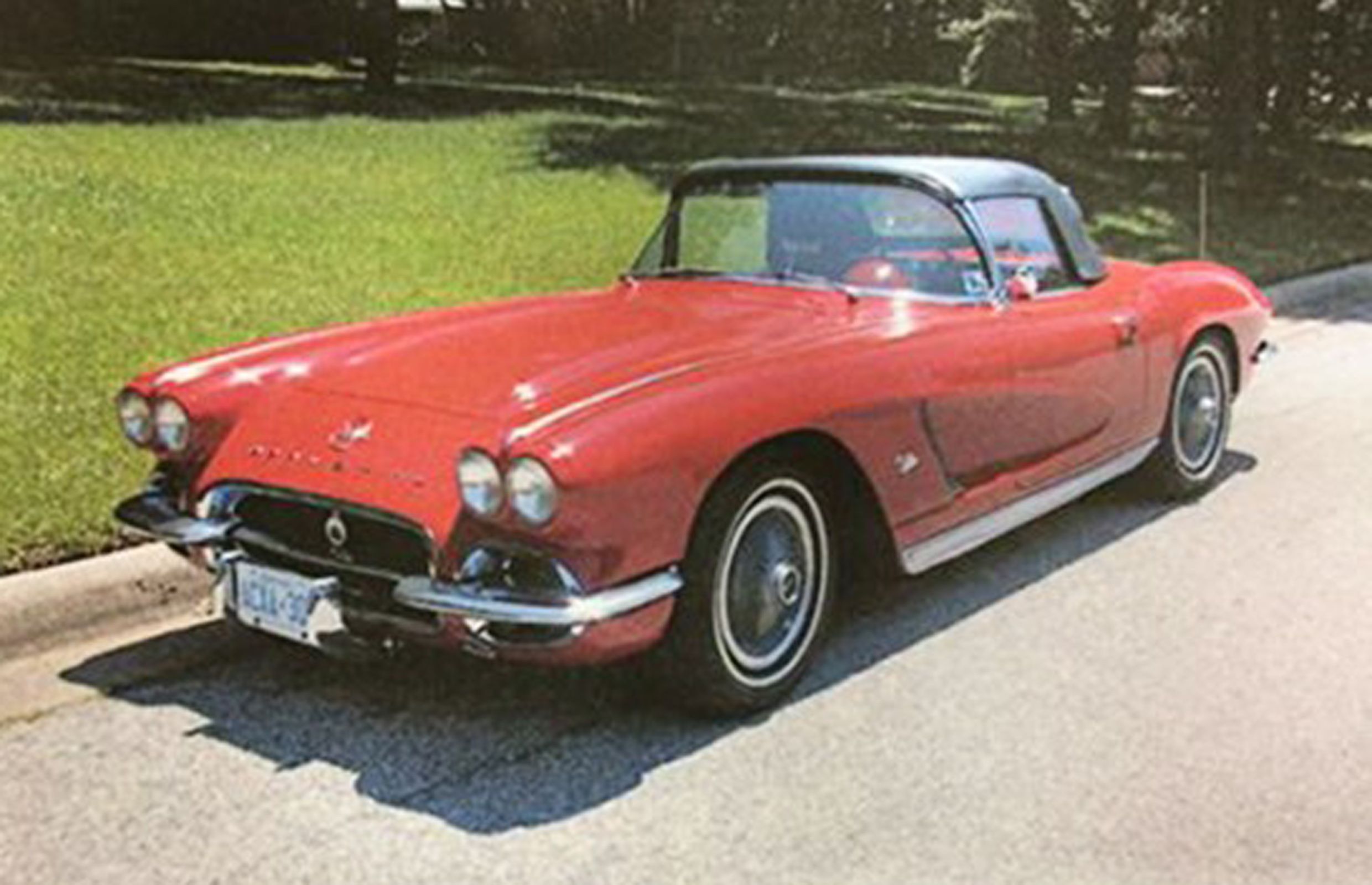 Calgary man reunited with his beloved little red Corvette named Betsy ...