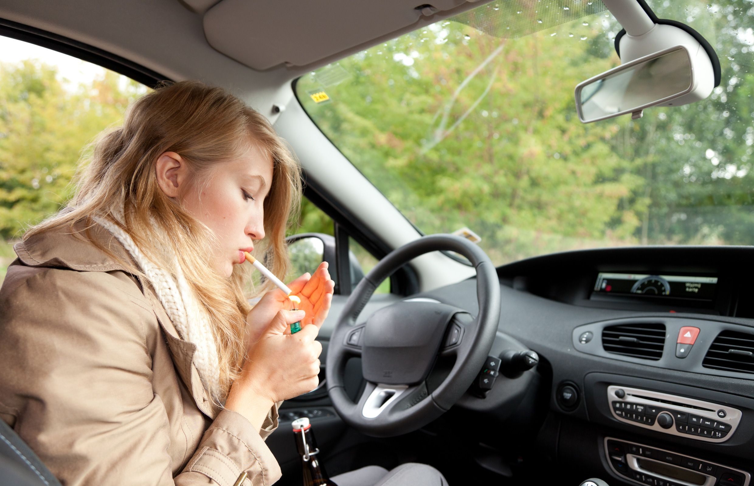 Trapped in a car with a smoker. Is there anything worse? | Driving