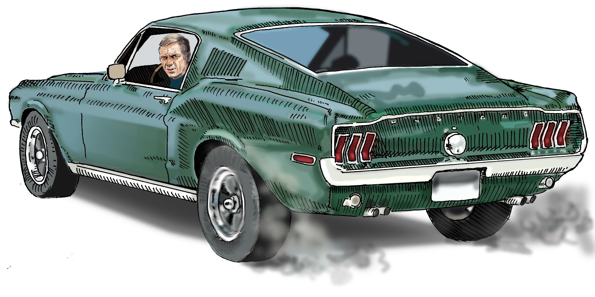 Our illustrated guide to the greatest car movies of all time | Driving