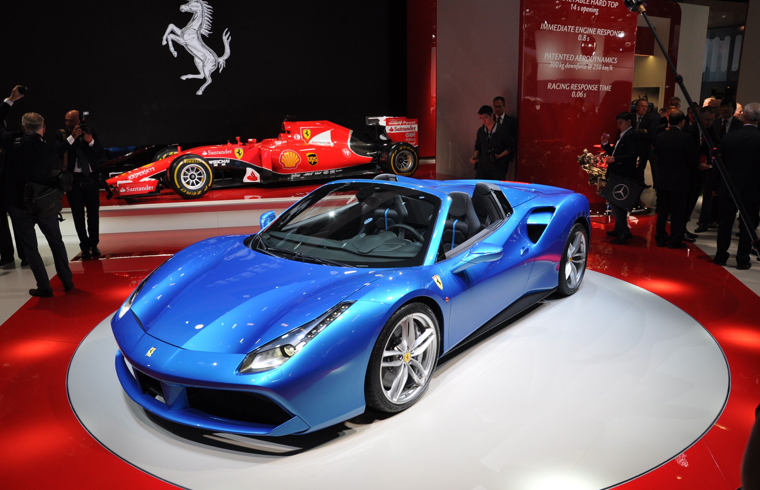 Turbocharged Ferrari, Porsche 911 roar into Frankfurt | Driving