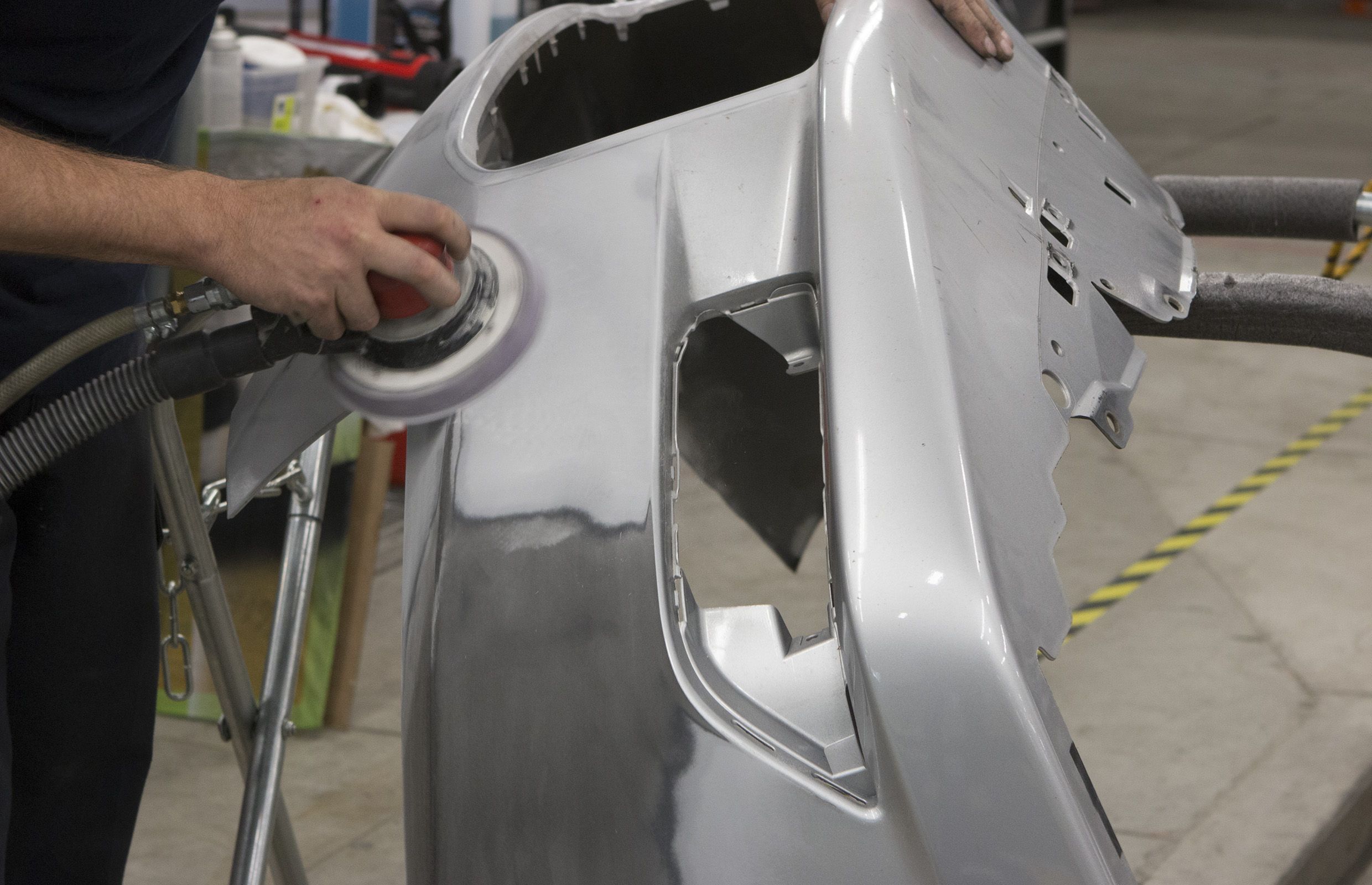 Fixing even the tiniest paint scratch is painstaking work | Driving