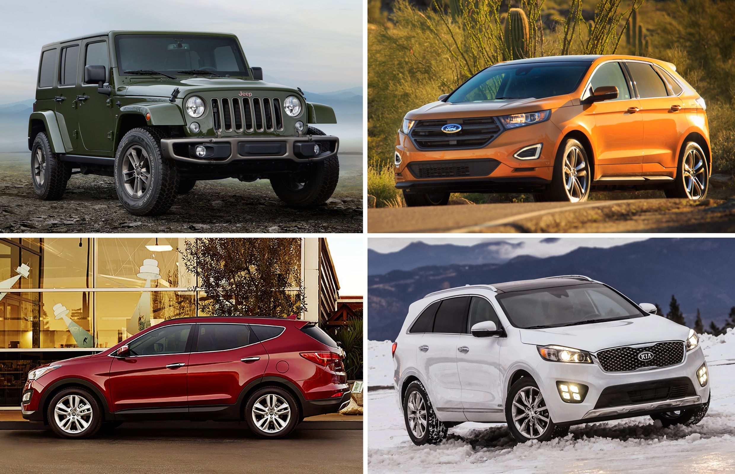 Top 20 best-selling midsize SUVs (so far) in 2016 | Driving