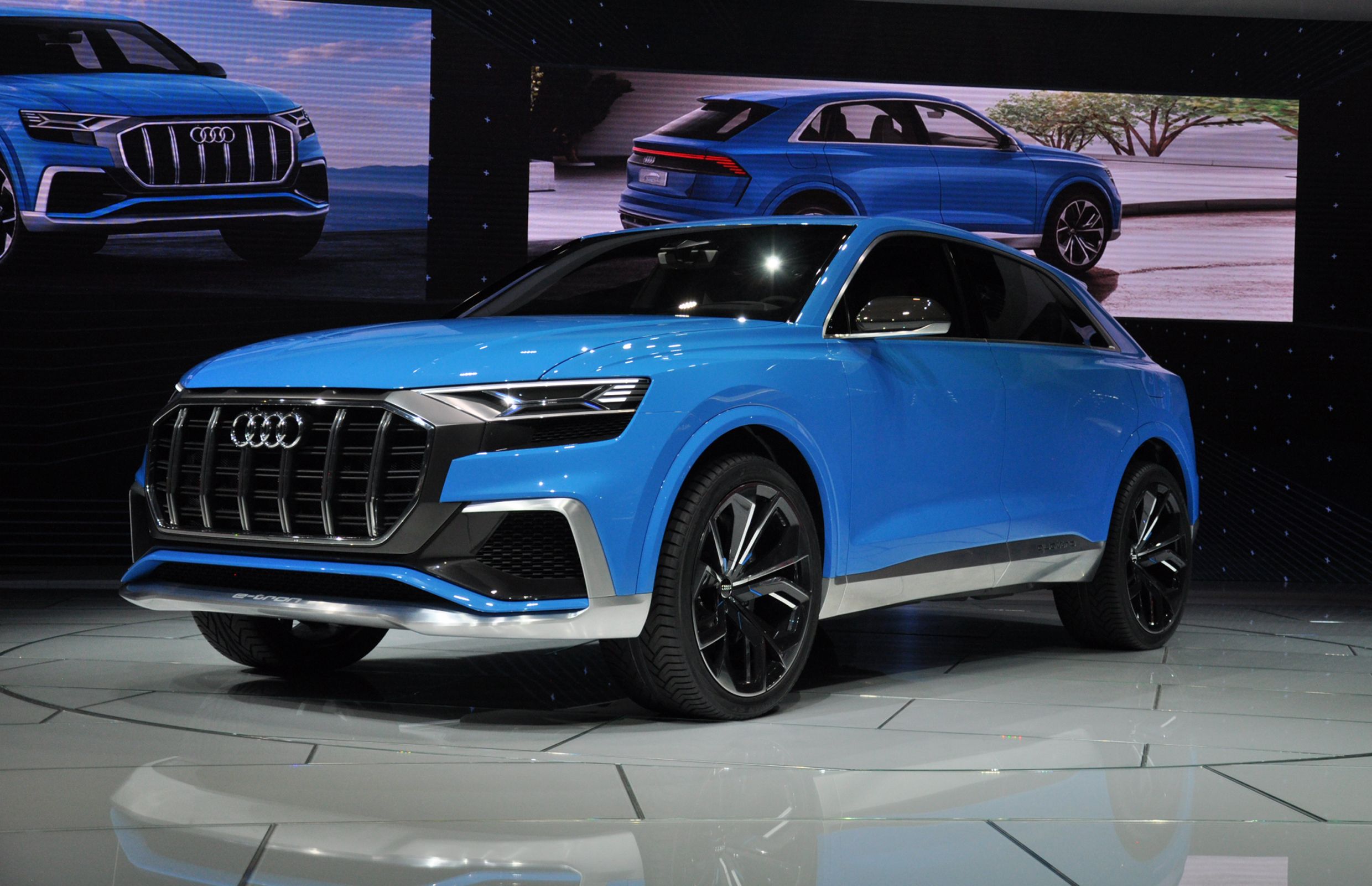 Audi unveils flagship, coupe-like Q8 crossover | Driving