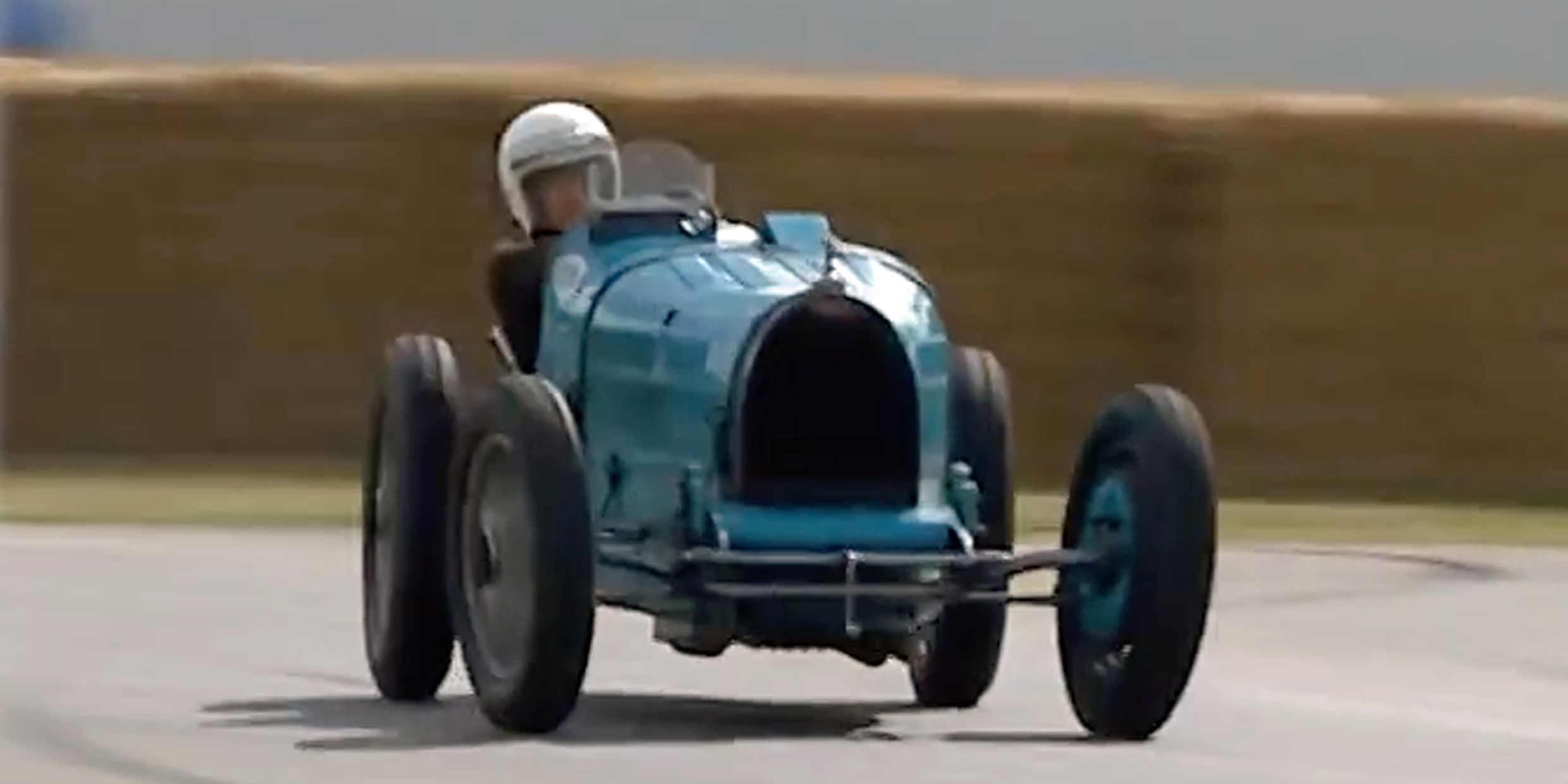 See a 1935 Bugatti get properly flogged at Goodwood | Driving