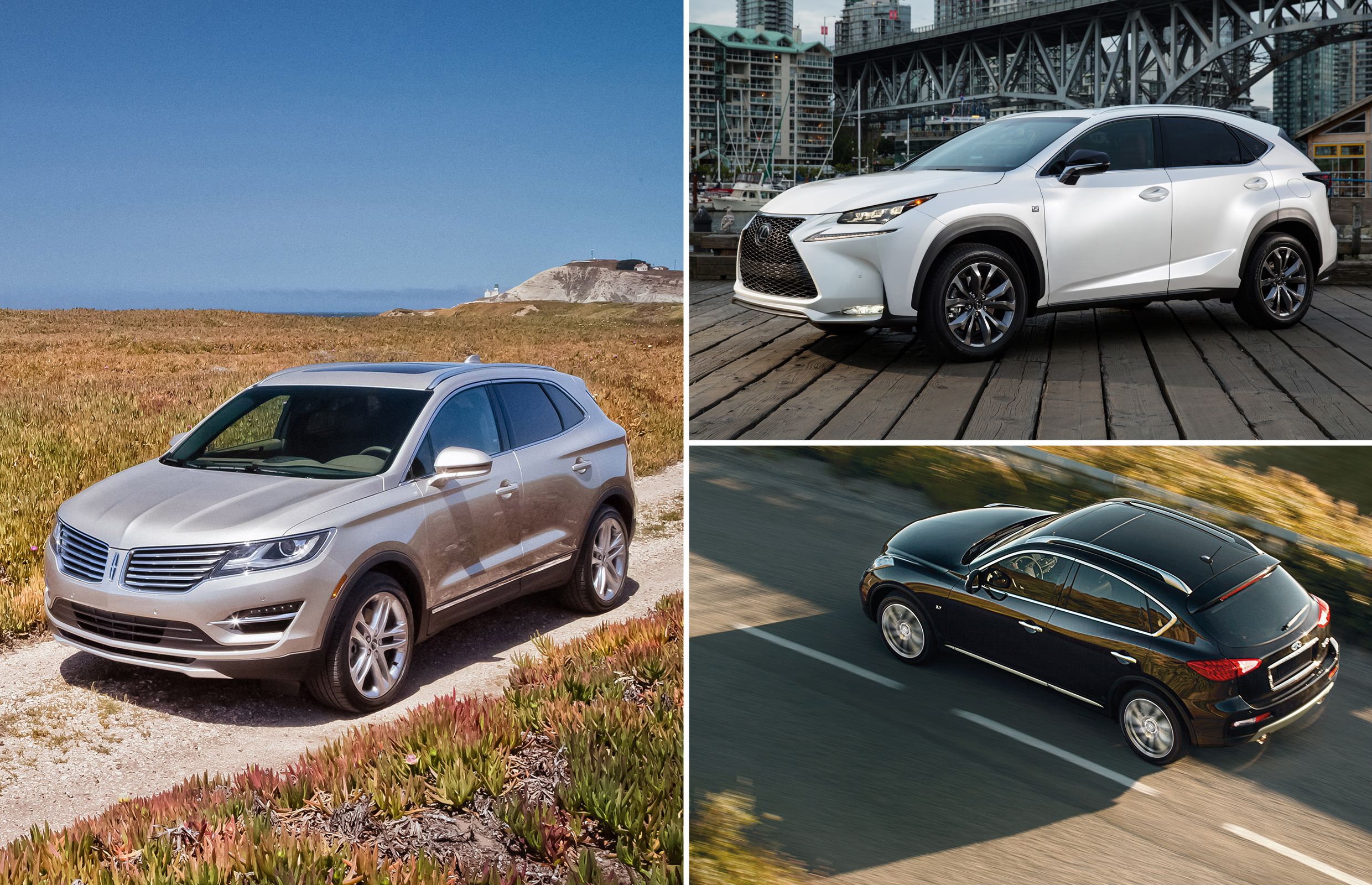 Three luxury crossovers with plenty of cash on the hood | Driving