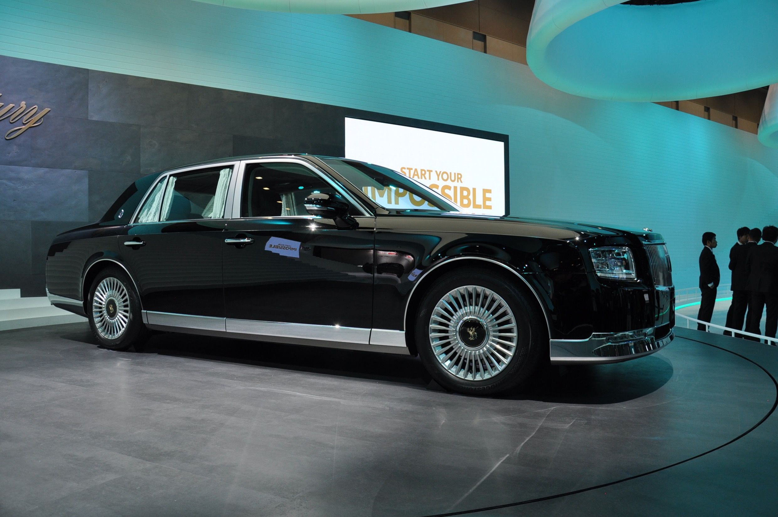 The Emperor's new groove is a Toyota Century convertible | Driving