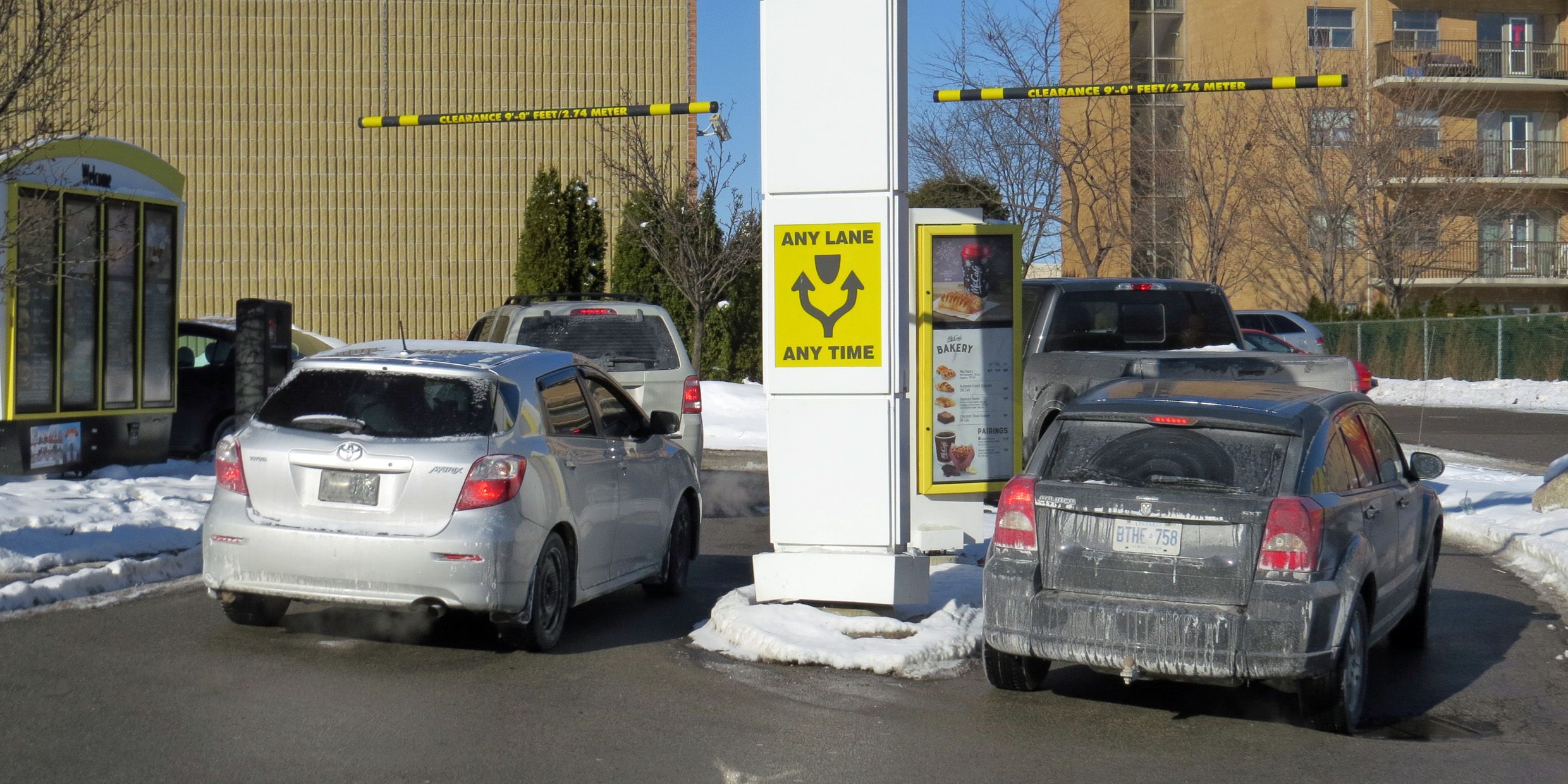 Double drive-thrus bring out the selfish in society | Driving