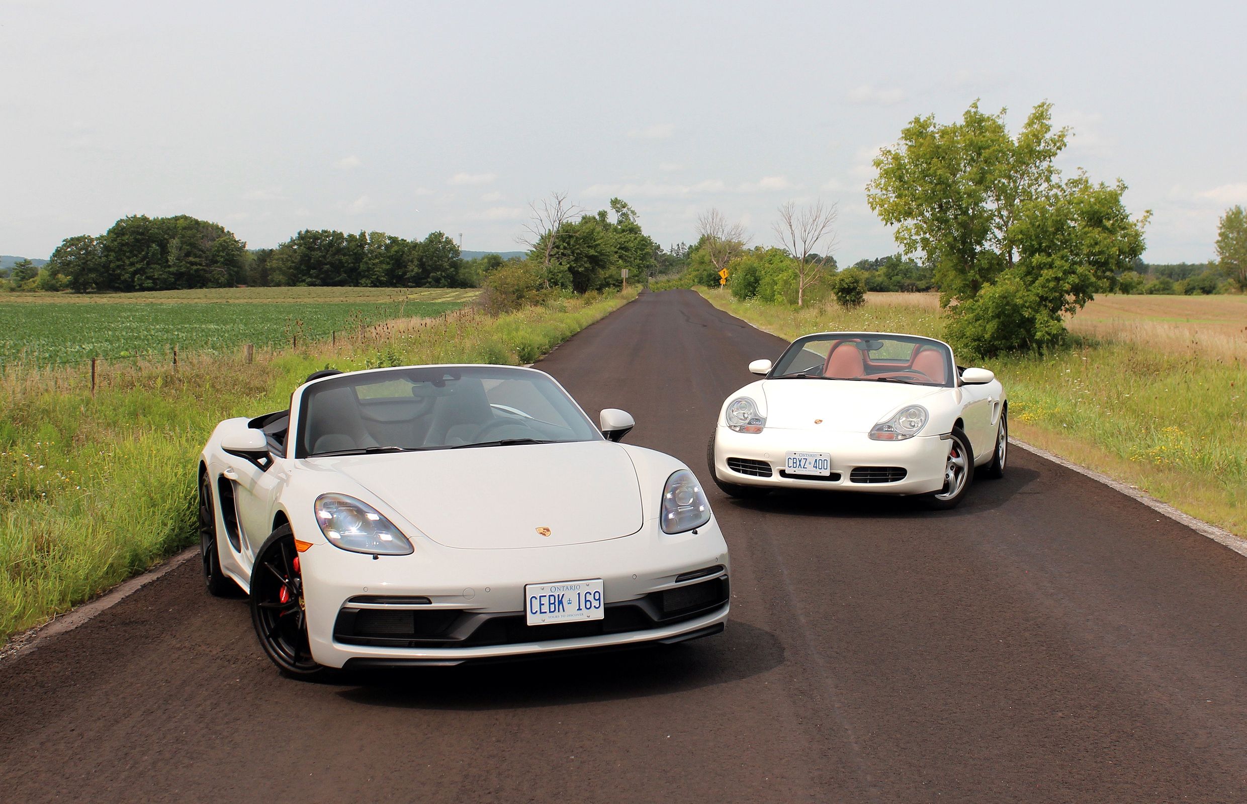 Car Comparison: 2018 Porsche 718 Boxster GTS vs. 2001 Porsche Boxster S ...