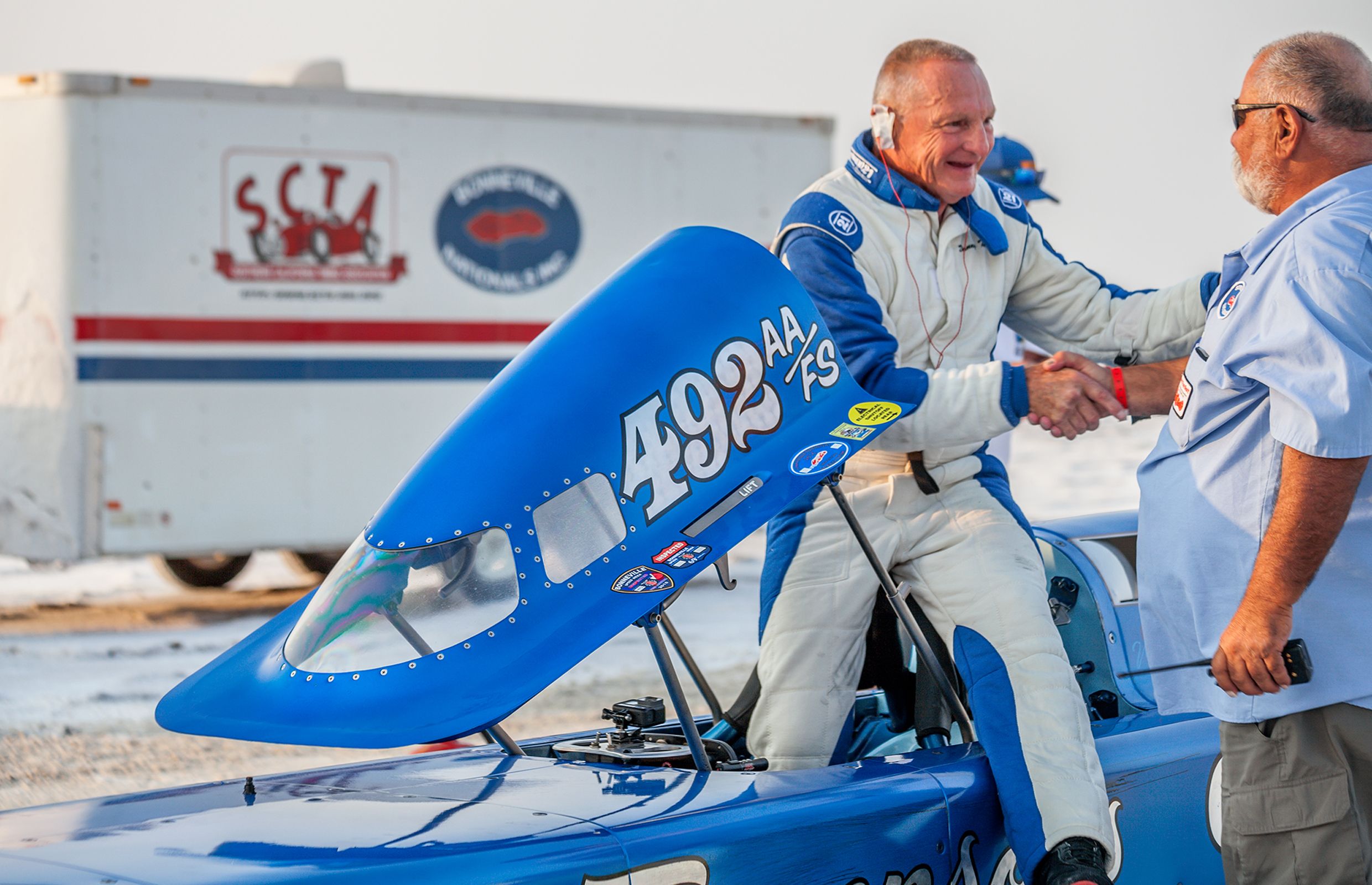 From the salt: Danny Thompson's record run at Bonneville | Driving